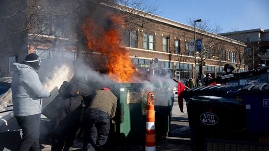 Protests, tear gas, chaos in Minneapolis over another shooting by US ...