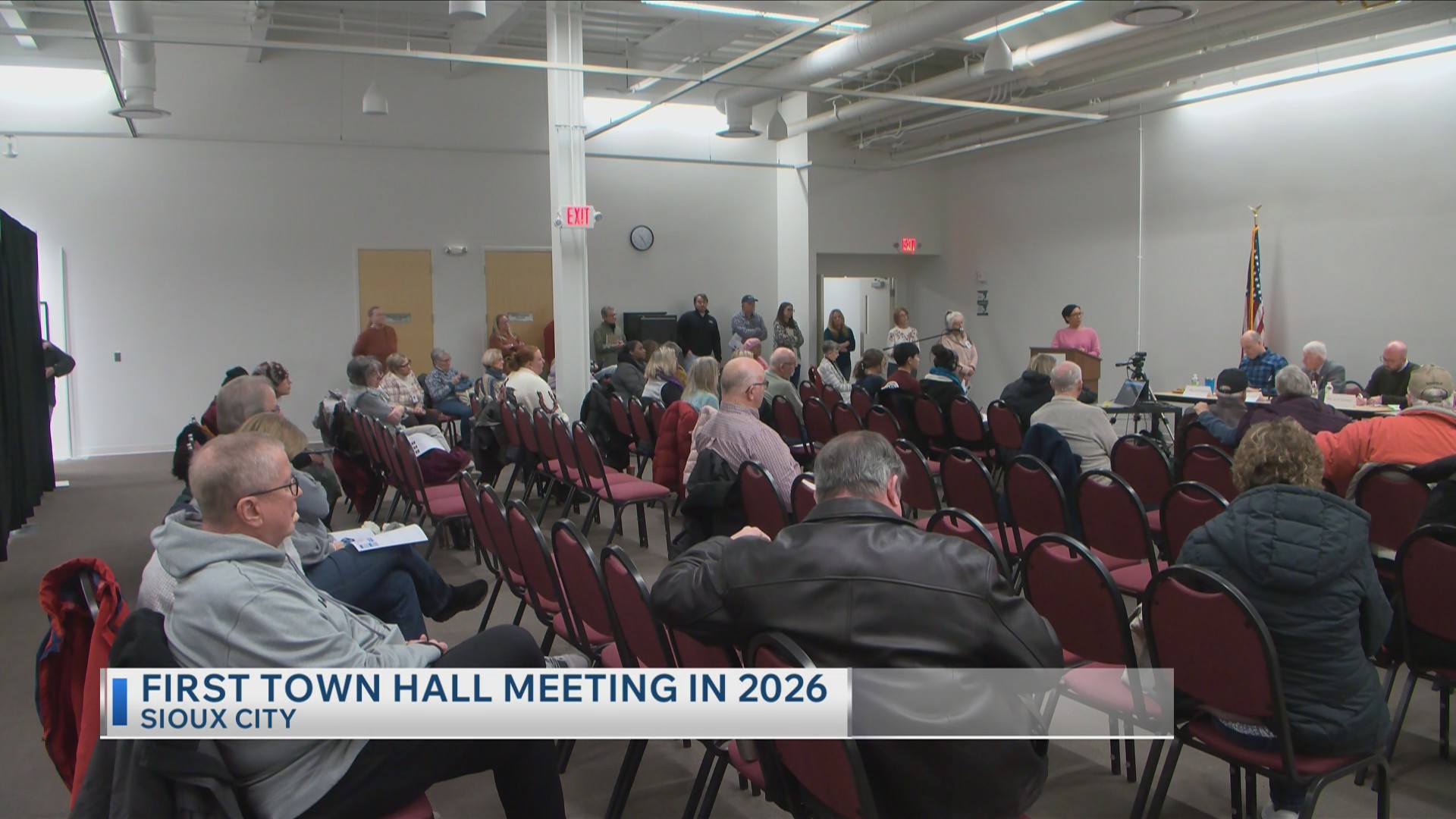 First town hall meeting in 2026