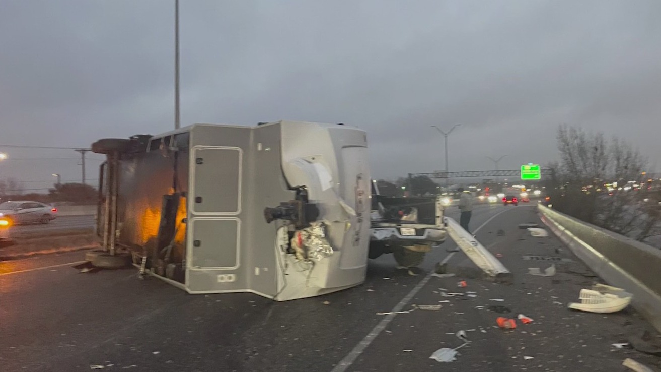 Slippery roads in Austin and Central Texas as winter storm moves east