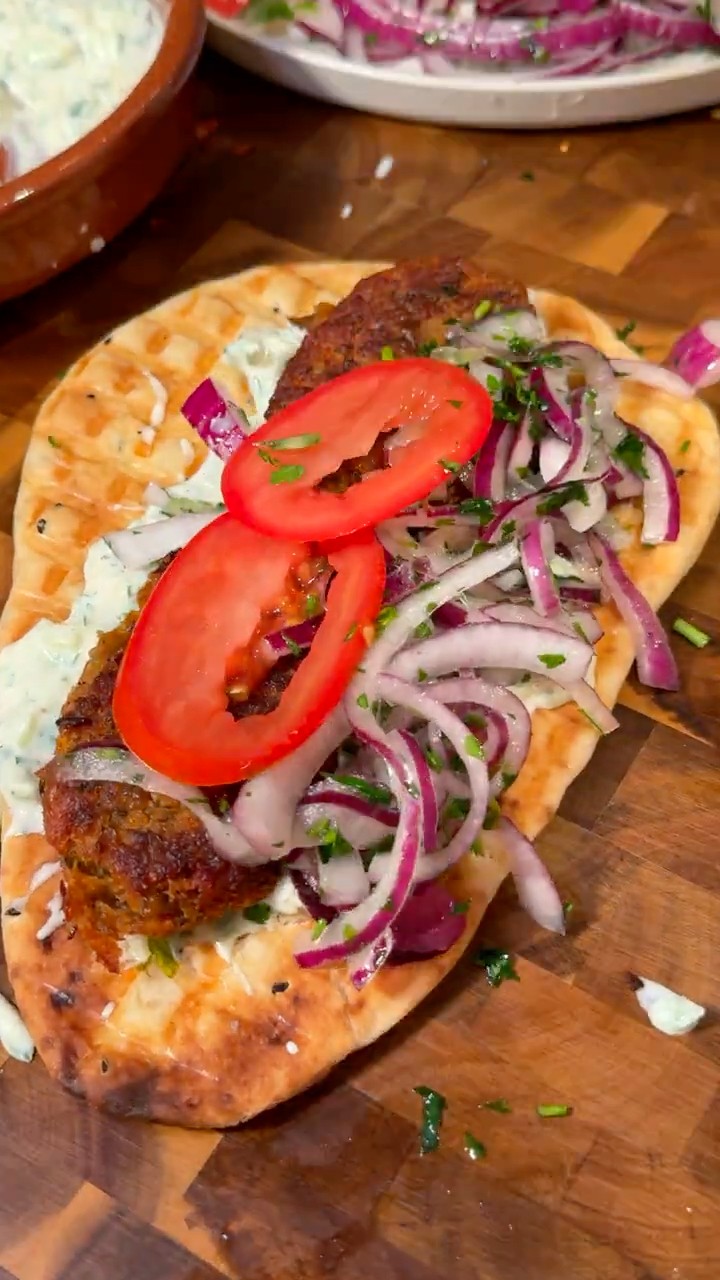 Vegan crispy lentil patties recipe