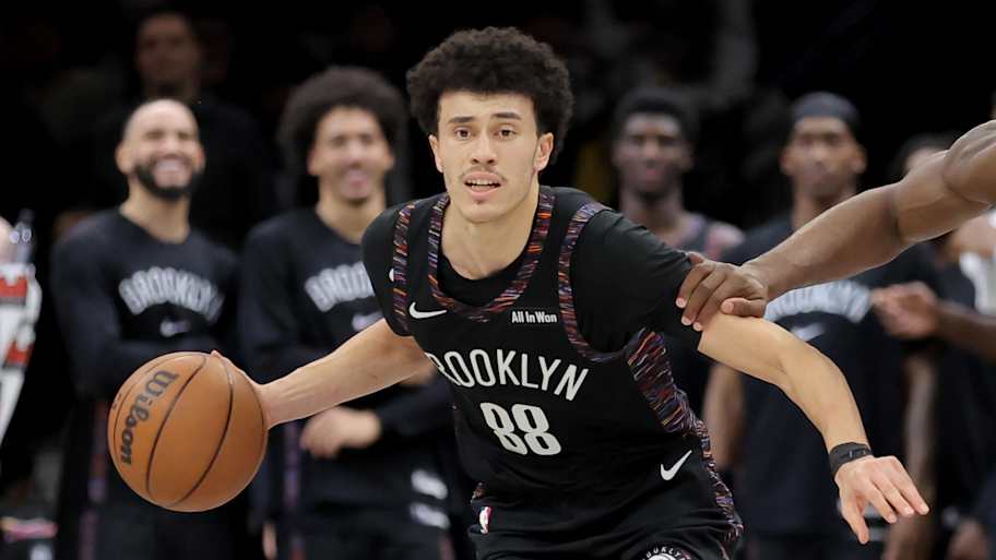 Nets coach Jordi Fernandez discusses Nolan Traore's crunch time play vs ...