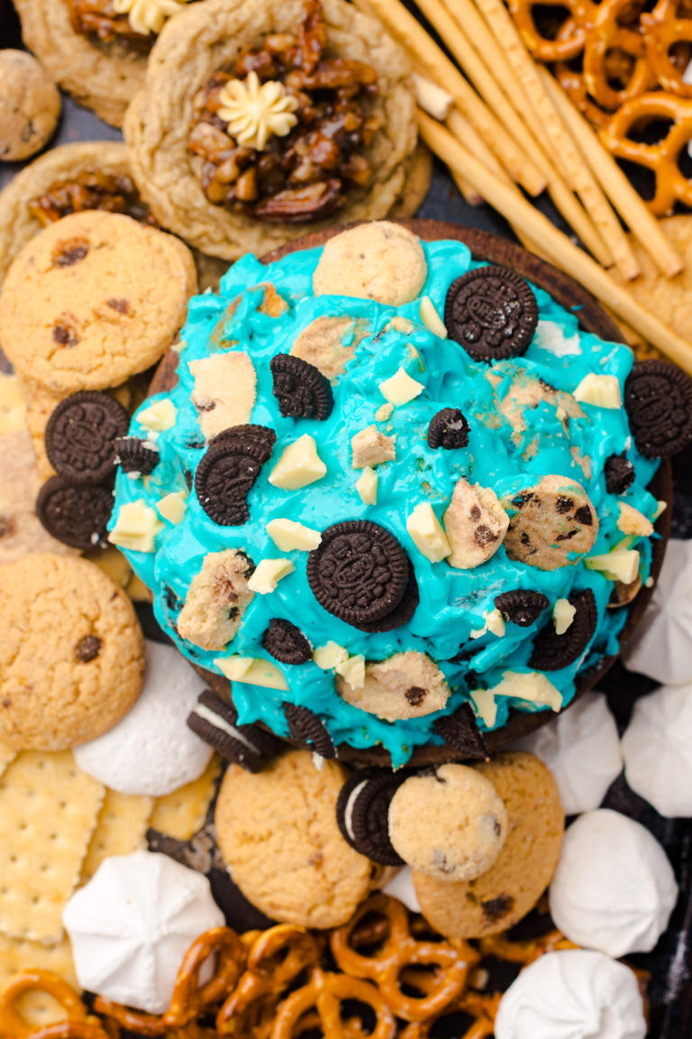 Cookie Monster dip recipe – fun party snack for kids and adults!