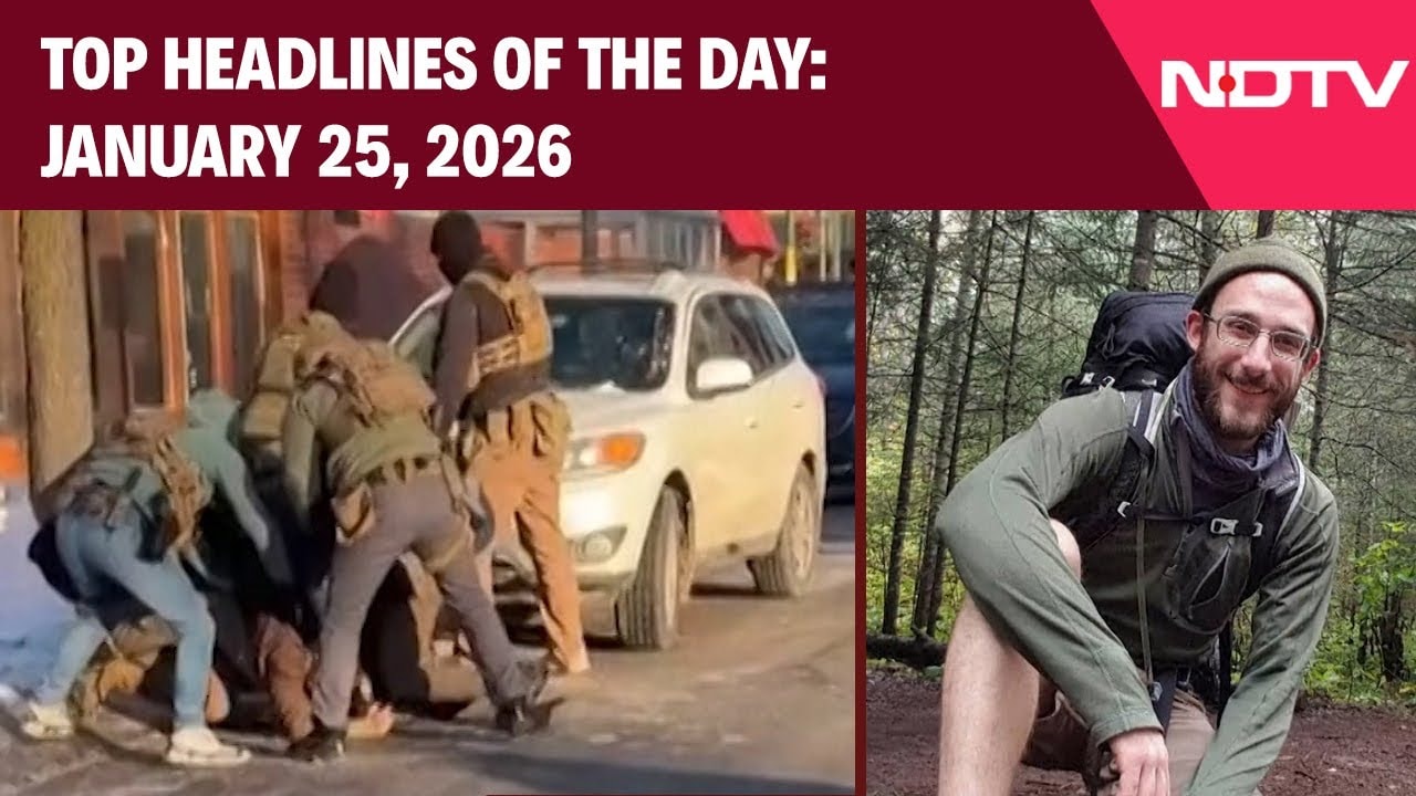 Top headlines of the day: January 25, 2026