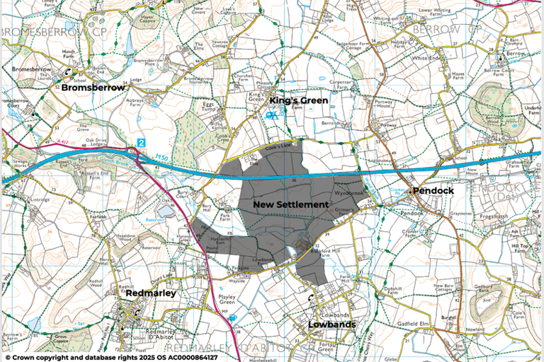 Fears new A417 town could be built on 'high-risk' gas zone