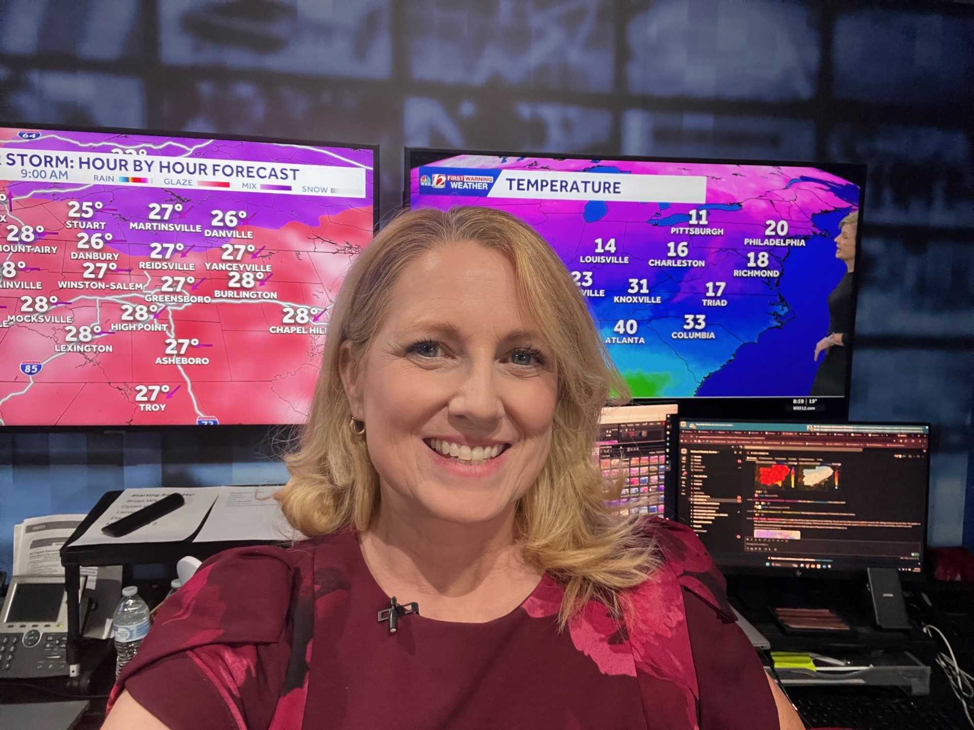 Weathering the storm with WXII 12 meteorologist Michelle Kennedy | Live ...