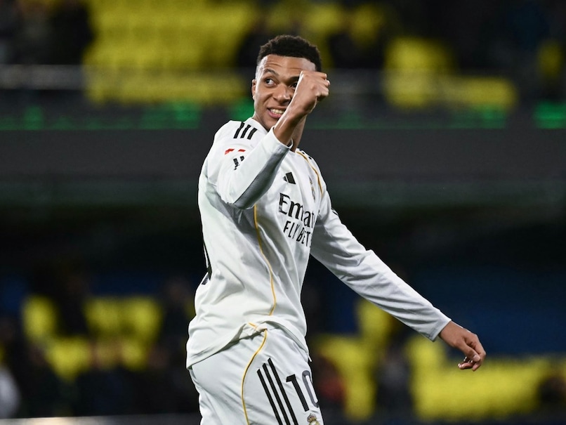 Kylian Mbappe double at Villarreal takes Real Madrid top of La Liga