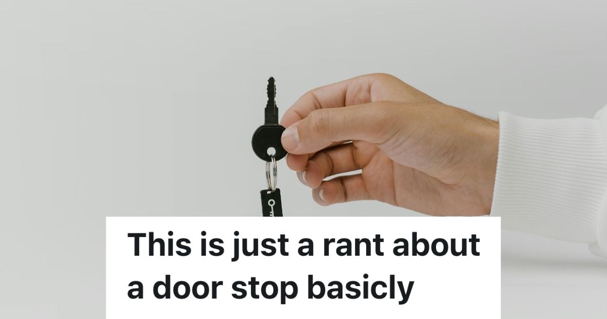 Employee’s office has a very solid back door for a reason, so when ...