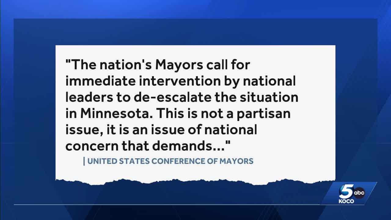 OKC Mayor Holt, president of US Conference of Mayors, posts statement ...