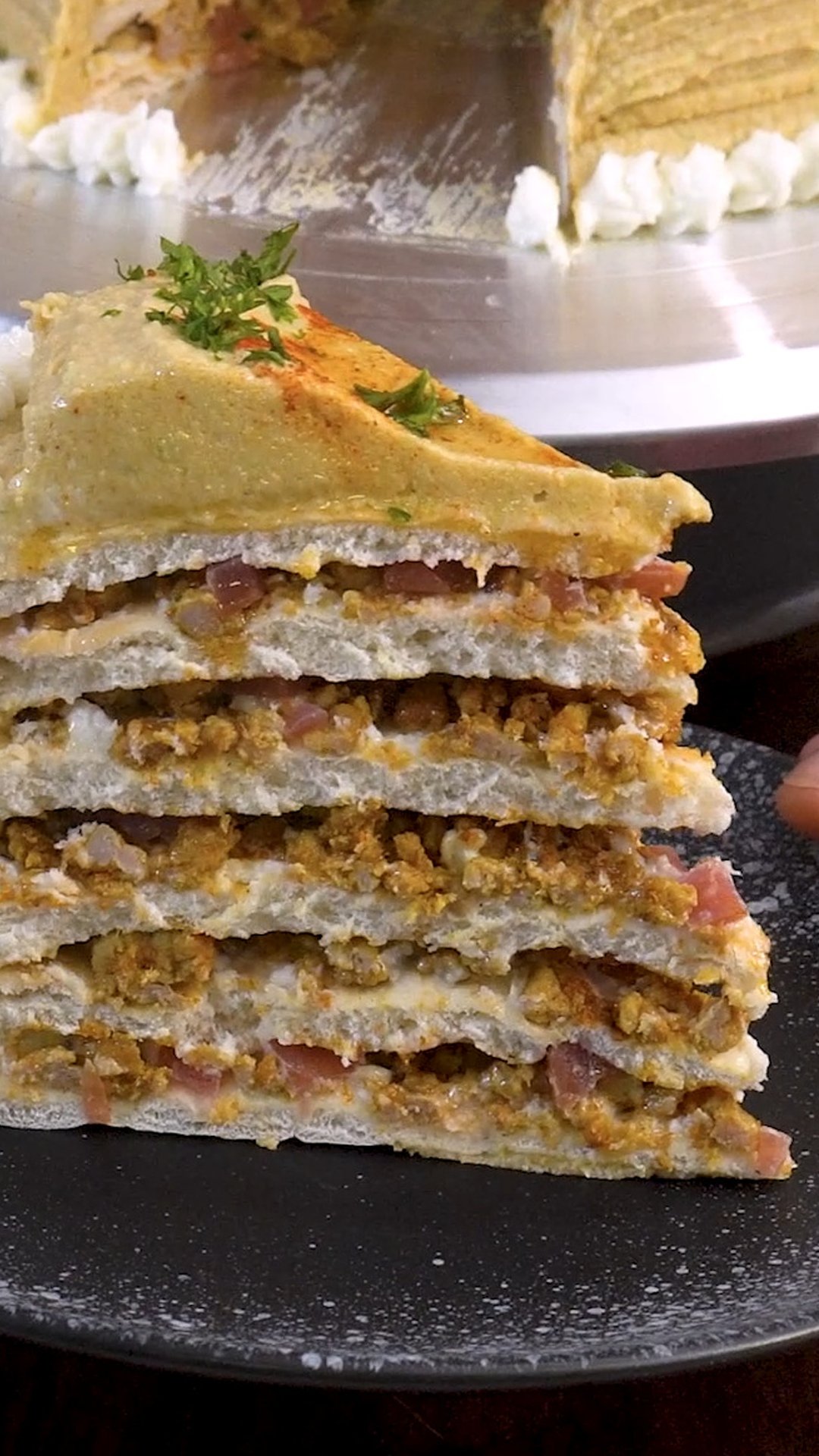 Hummus cake recipe