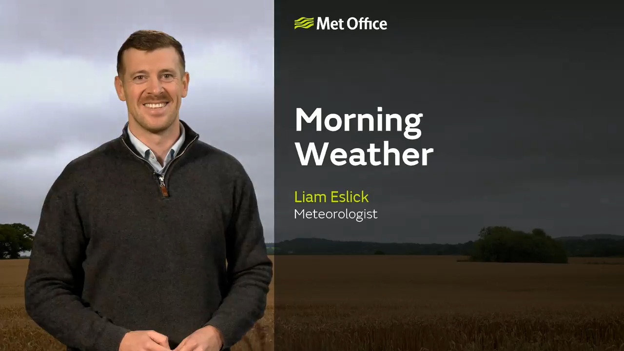 Met Office Sunday morning weather forecast 25/01/2026