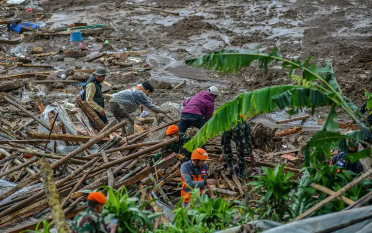 Indonesia continues search for 80 after landslide kills 10 in West Java