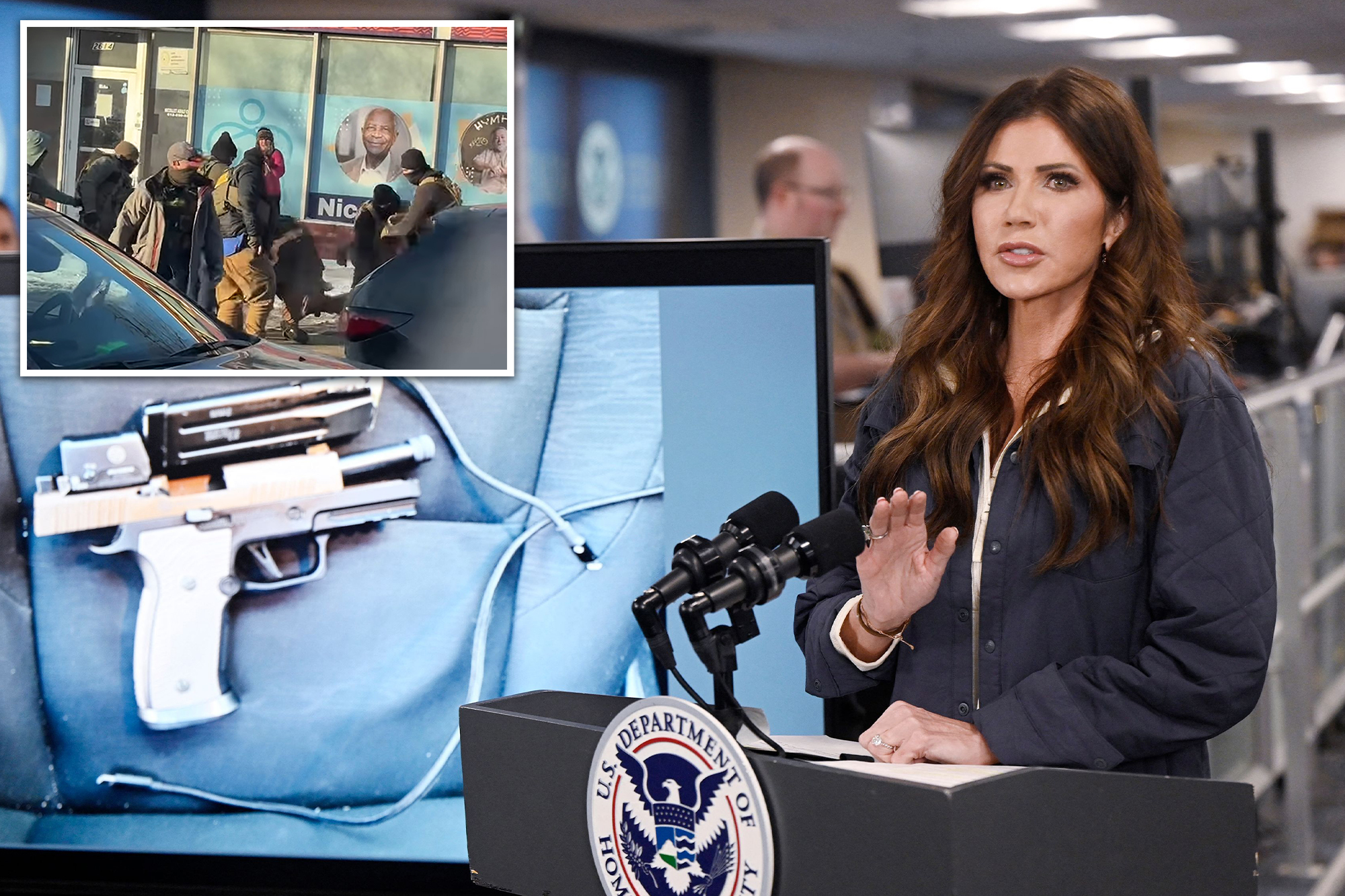 Noem defends fatal Minneapolis shooting, slams Minnesota Dems for ...