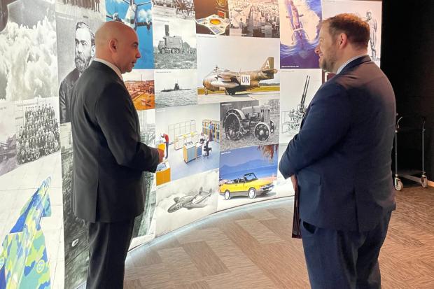 Defence facility in Fareham praised by Europe minister