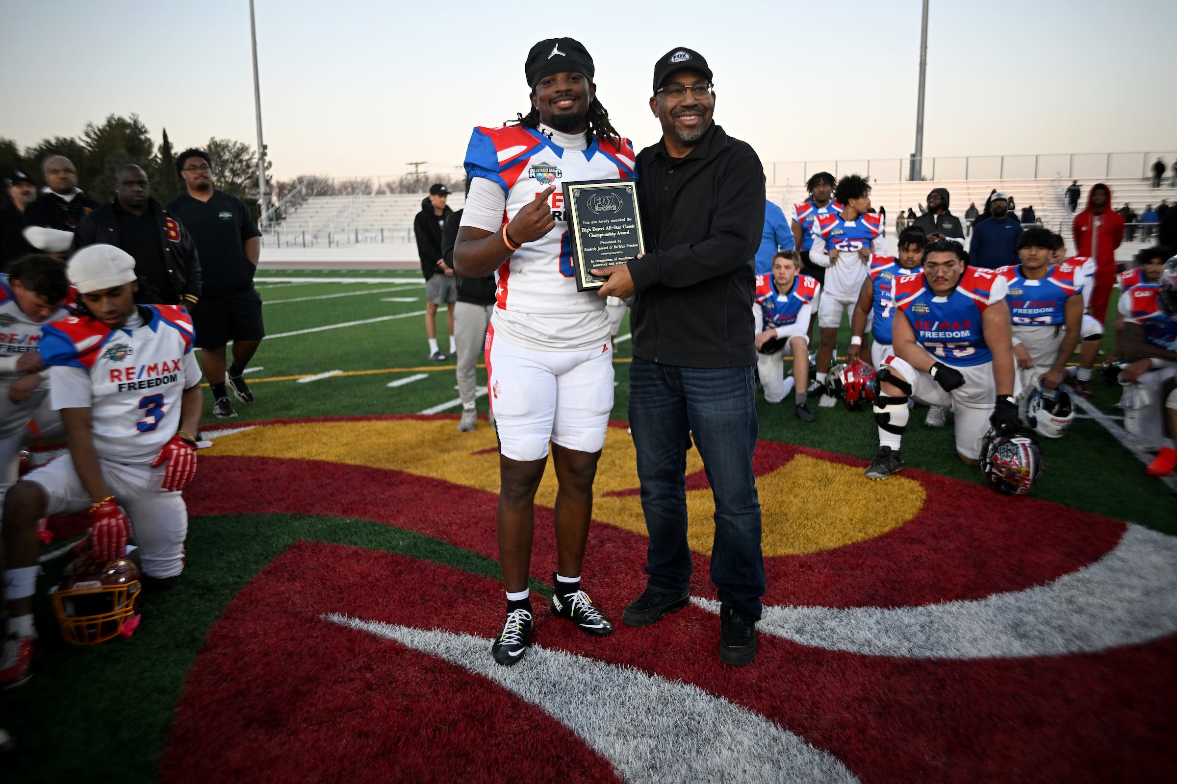 Defensive stand leads Victor Valley in HD All-Star Classic football game