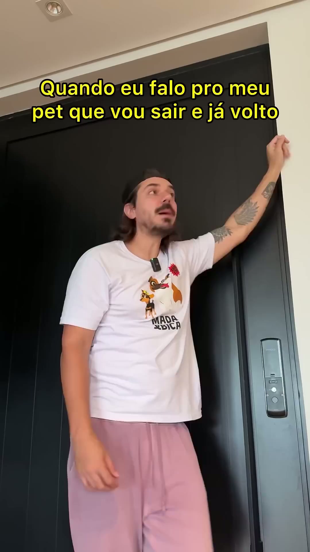 Quando eu falo que já volto