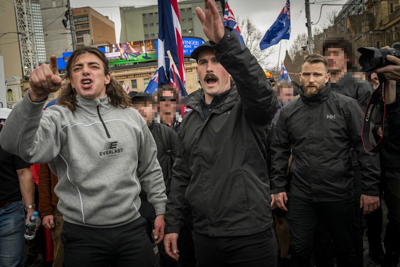 Police boost security as Melbourne braces for Australia Day rally and ...