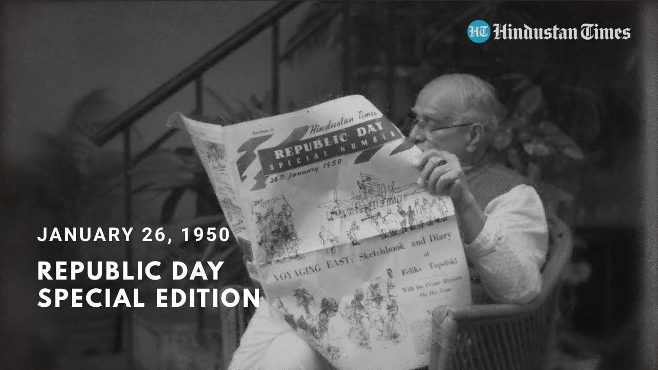 Own a piece of history: Hindustan Times January 26 1950 Republic Day ...