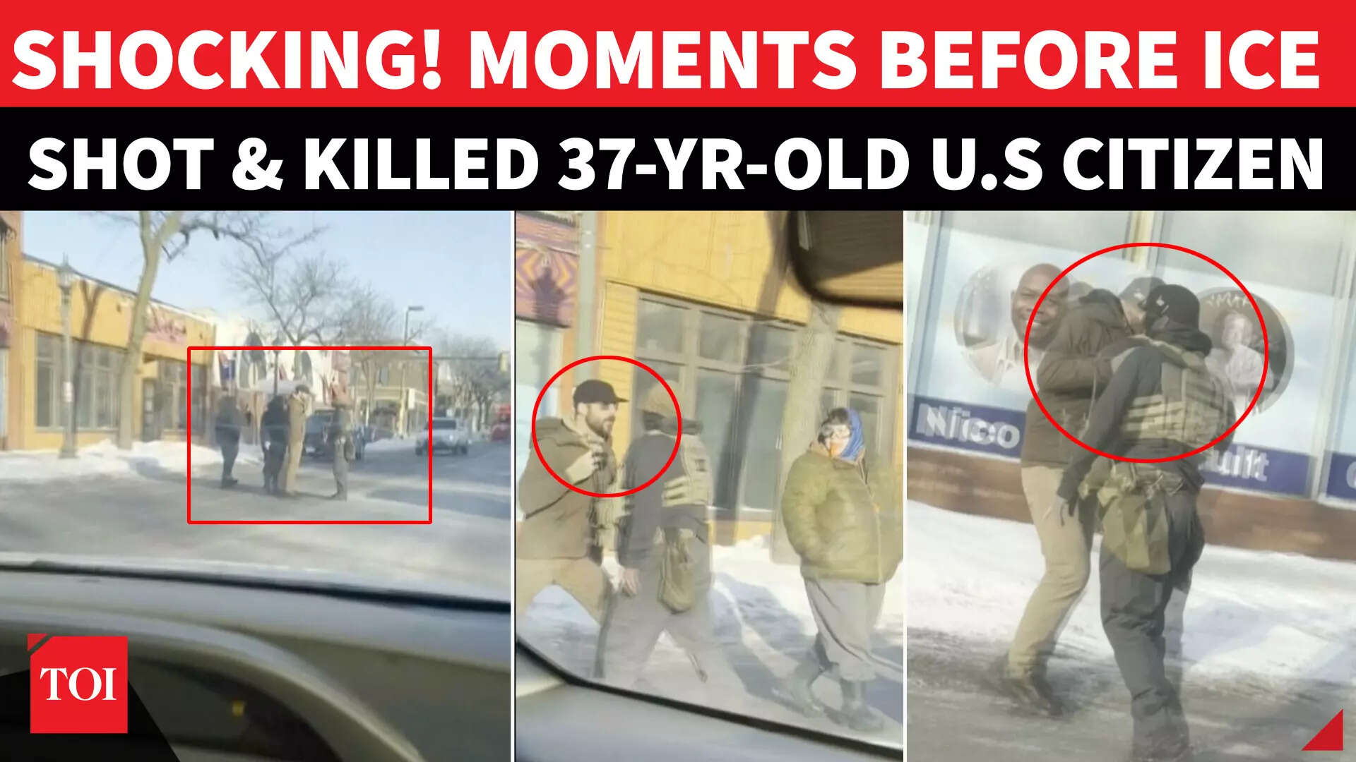 Minneapolis unseen video: ICE agents hit, pin down Alex Pretti before ...