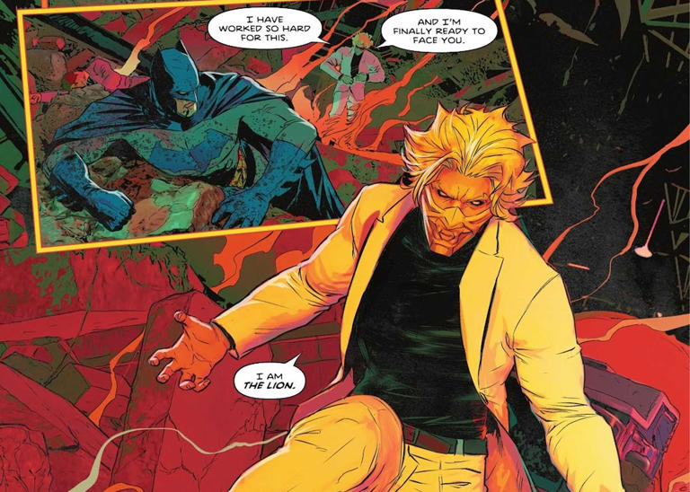 DC reveals origin of huge new Batman villain the Lion