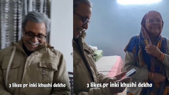 Grandparents celebrate 3 likes on Instagram video, their innocent ...