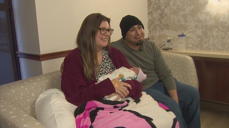 Baby born in ambulance during North Texas ice storm