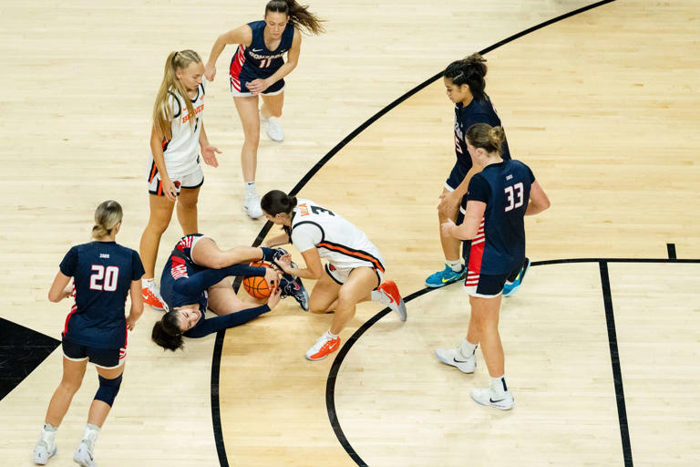Oregon State women’s basketball beats Gonzaga 92-87 in overtime thriller