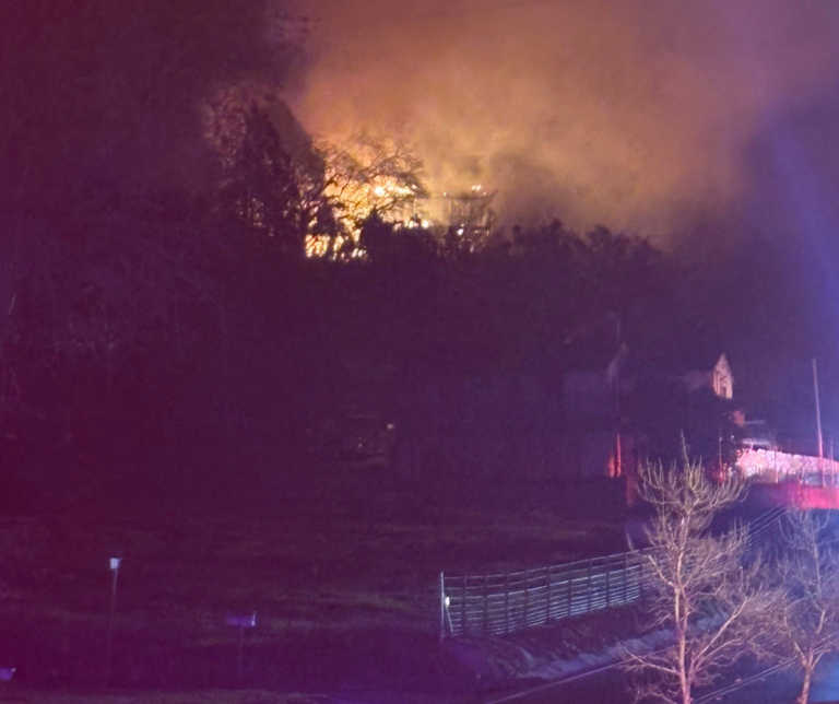 Auburn fire: Officials urge residents to stay clear of affected area