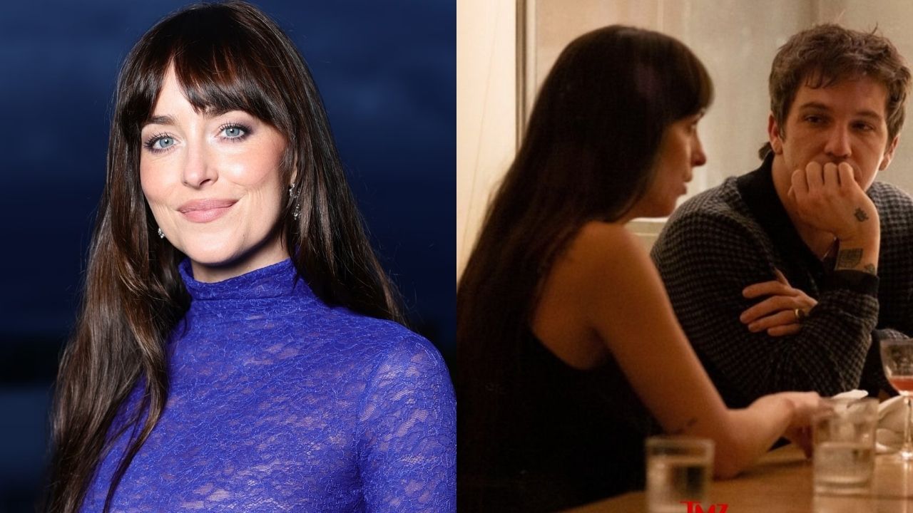 Dakota Johnson and Role Model step out for dinner and the PDA says it all