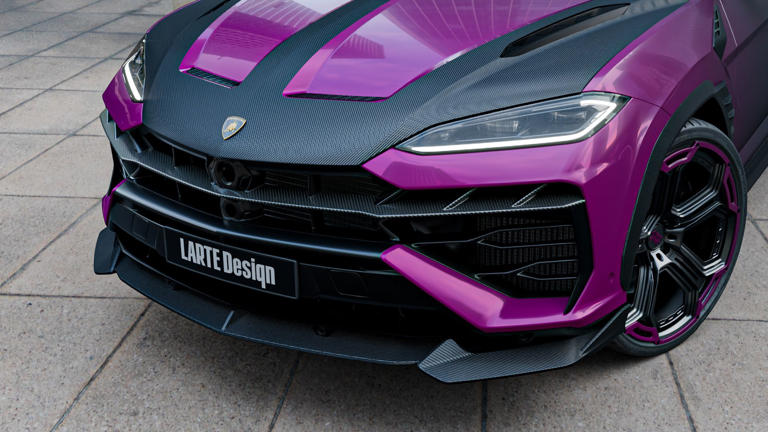 Larte Design reveals colorful new aero kit for Lamborghini Urus