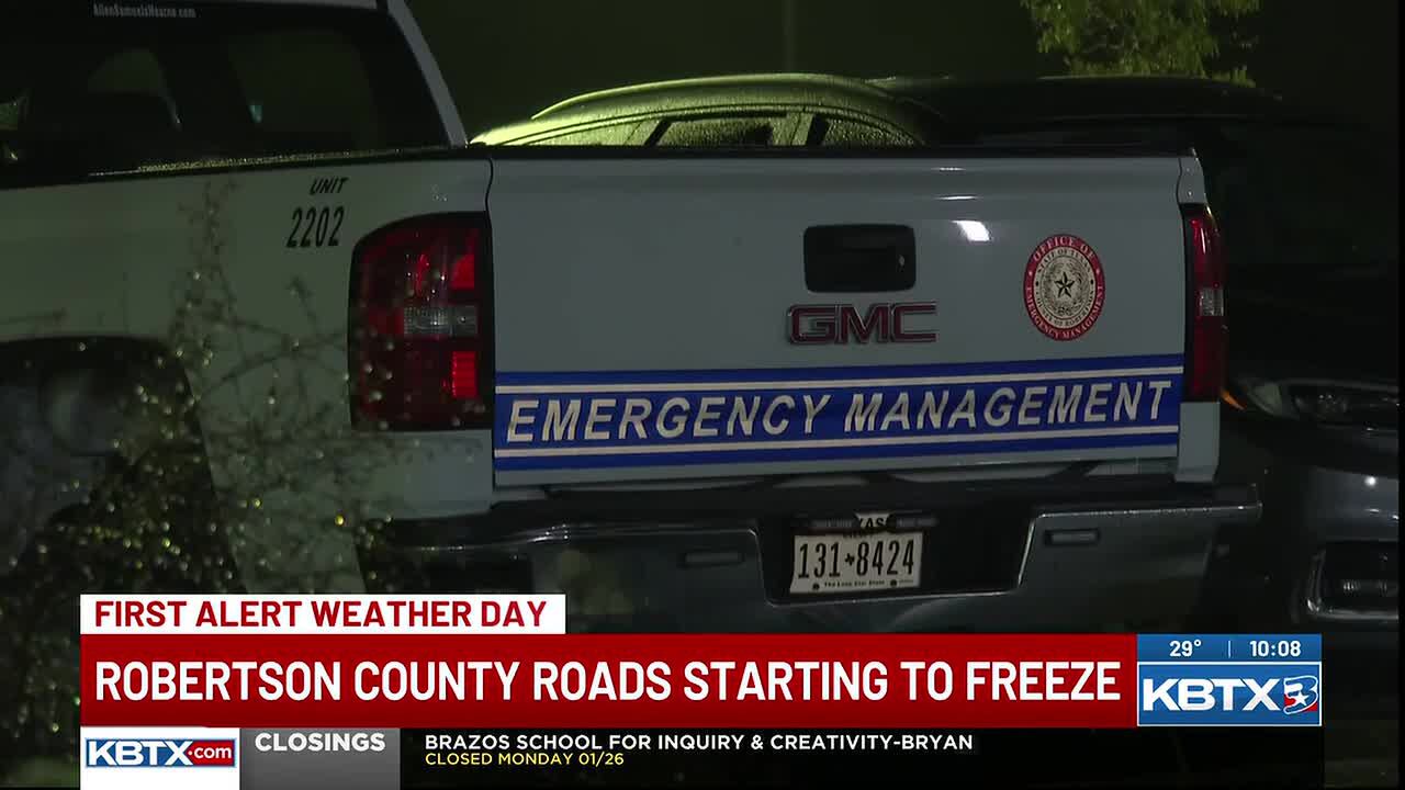 Robertson County activates emergency operations as freezing rain ...