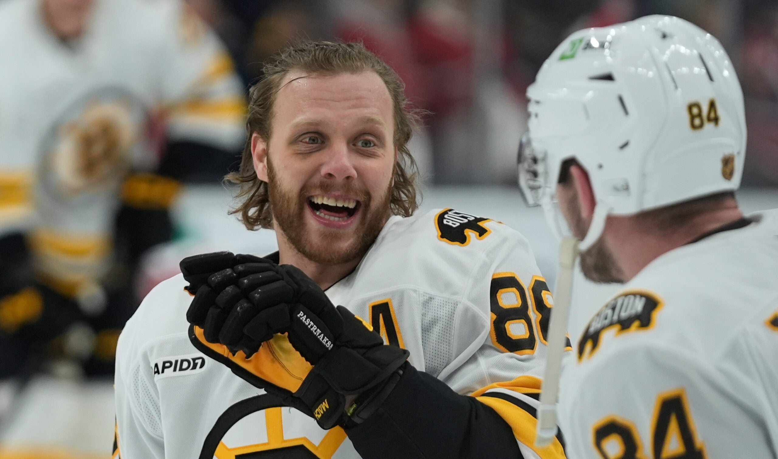 David Pastrnak continues to create magic for Bruins teammates