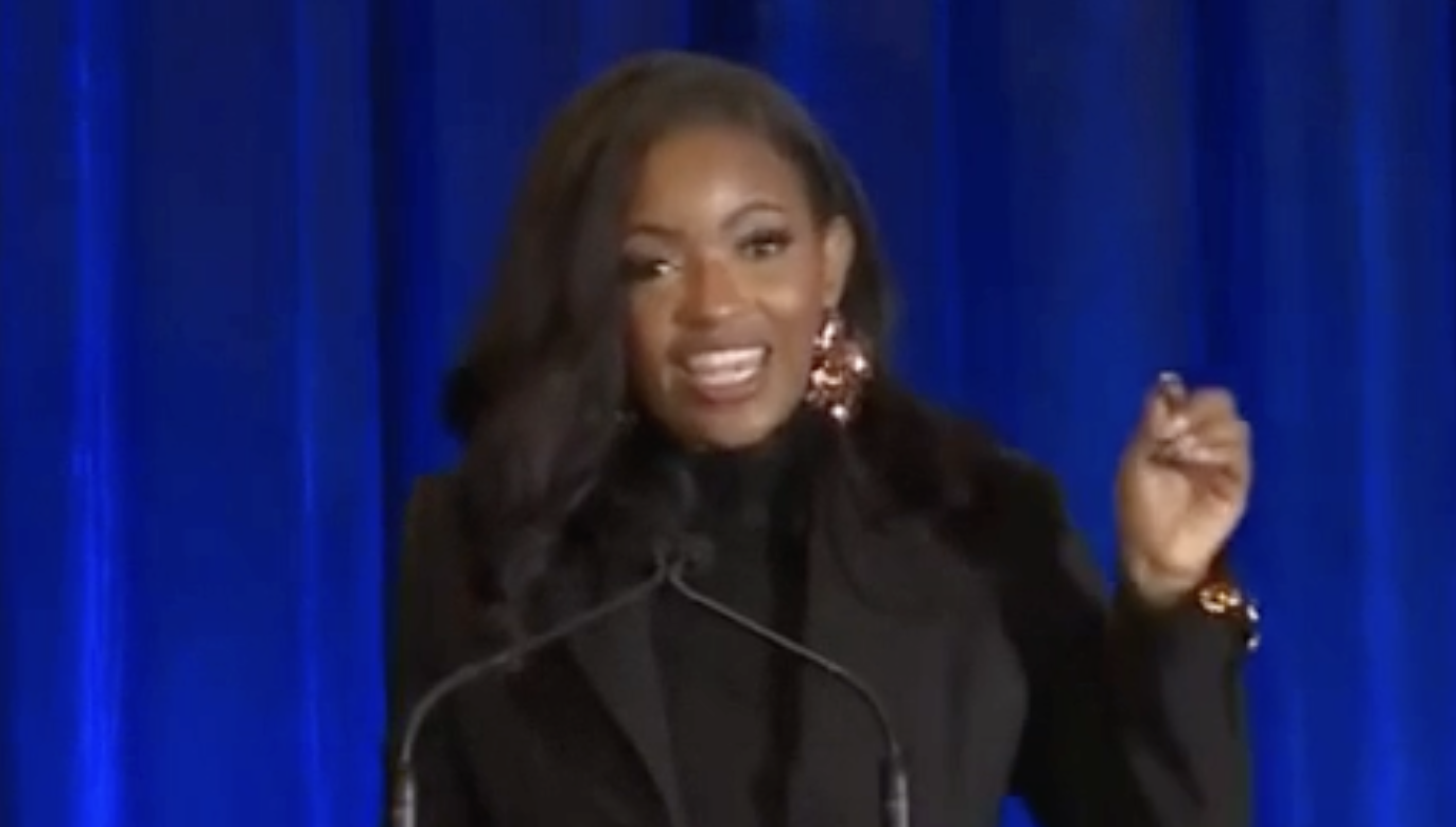 'We have to roll back these tariffs': Jasmine Crockett tears into Trump ...