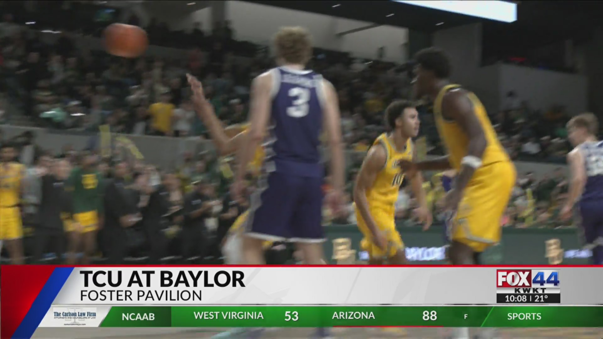 Baylor unable to rally after TCU run, loses 97-90