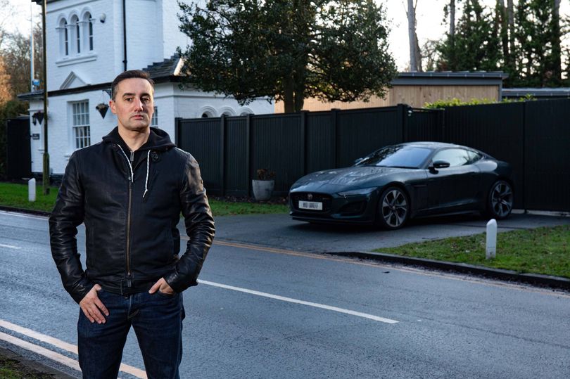 I got fined £35 for parking my Jaguar outside my house