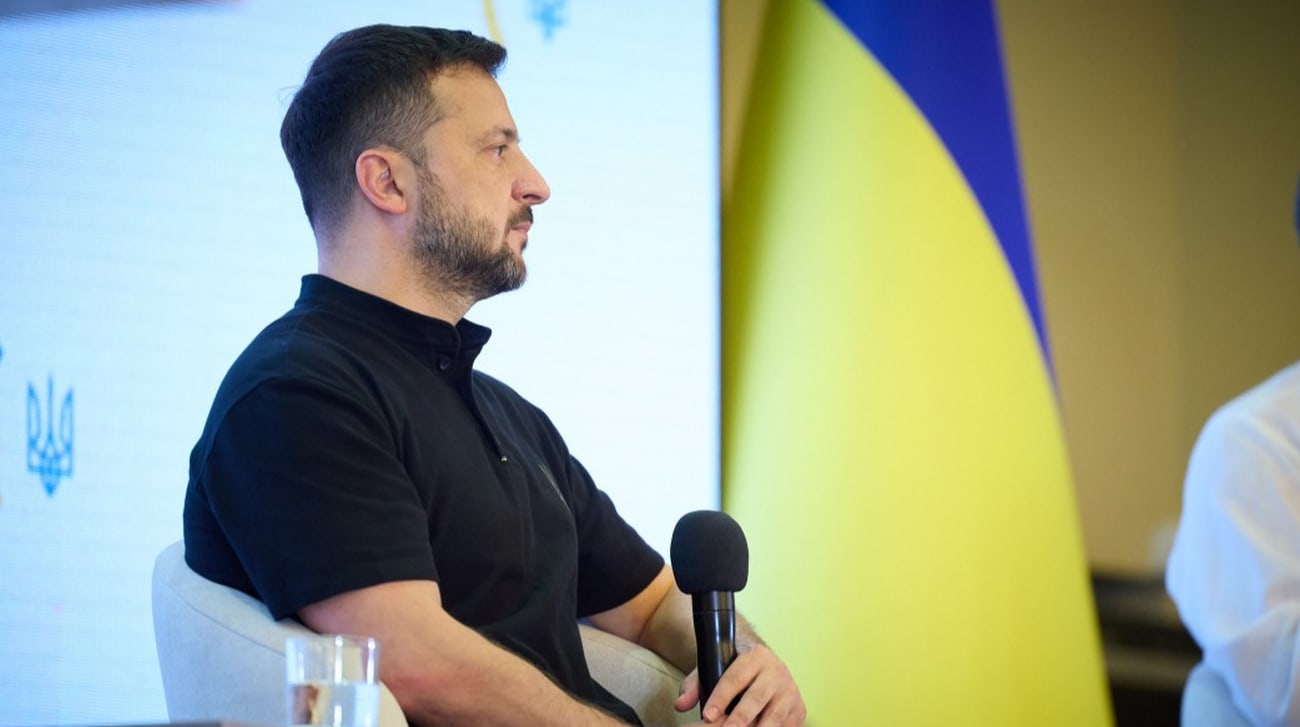 Zelenskyy arrives in Lithuania