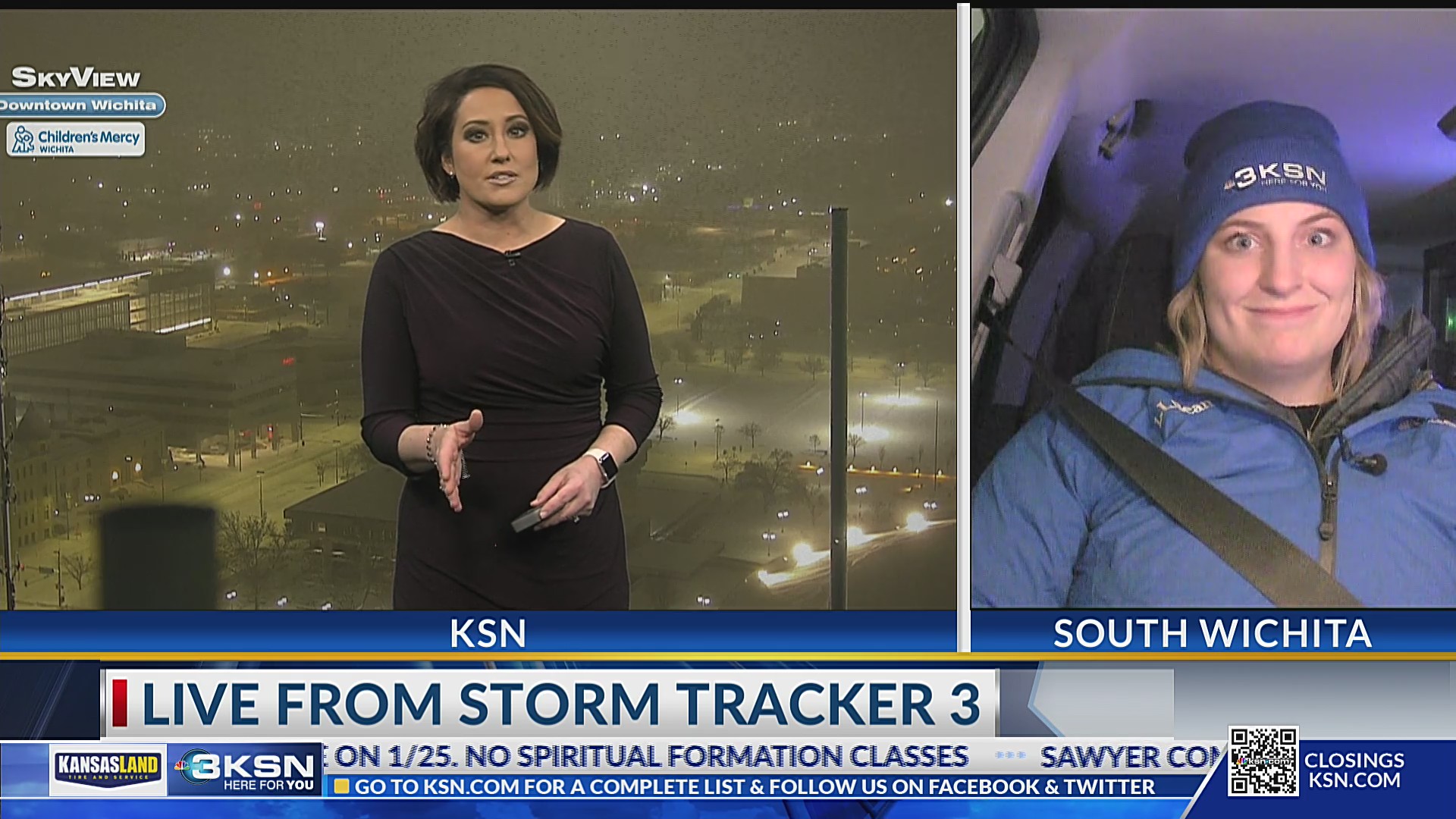 Saturday overnight weather update