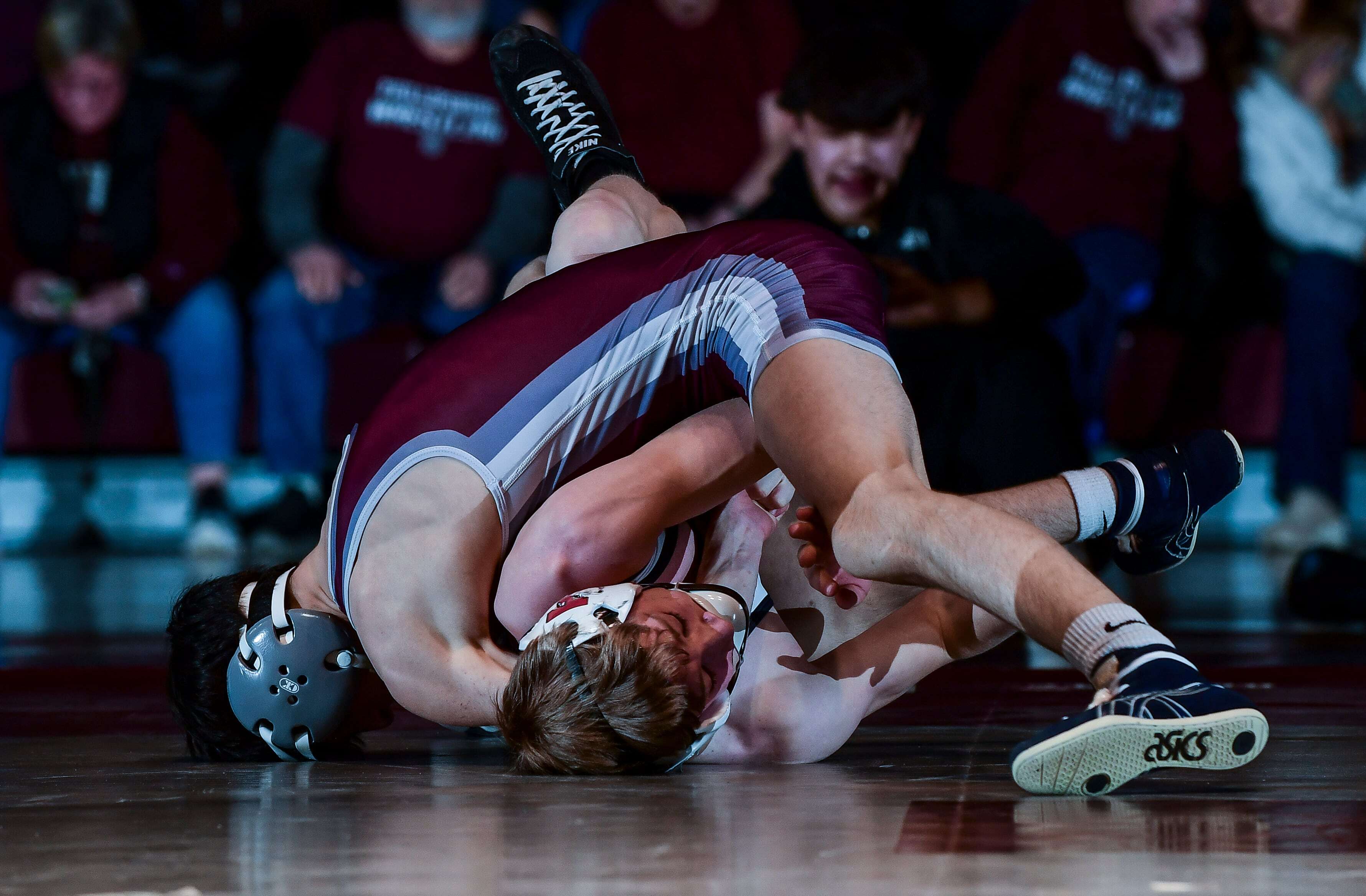 Easton wrestling’s powerful upperweights put emphatic stamp on win at P ...
