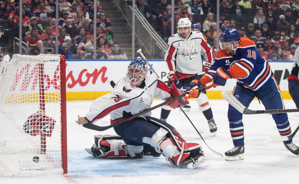 McDavid scores in OT, Bouchard nets hat trick as Oilers edge Capitals 6-5