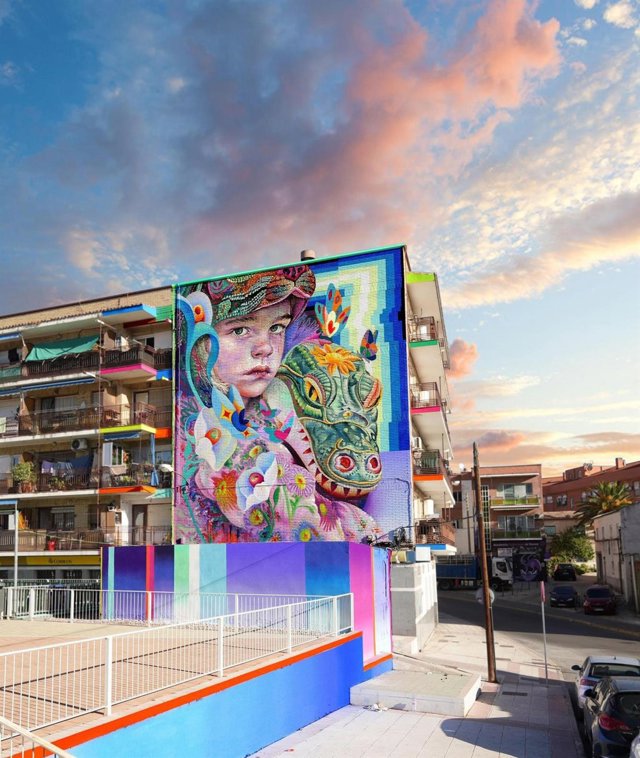 Tres murales en la Comunidad de Madrid optan a la mejor obra de arte ...