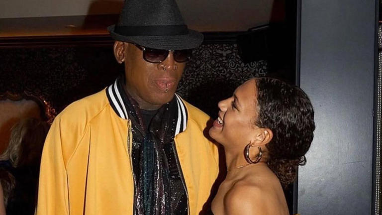 Dennis Rodman celebrates Trinity Rodman’s record-breaking soccer contract