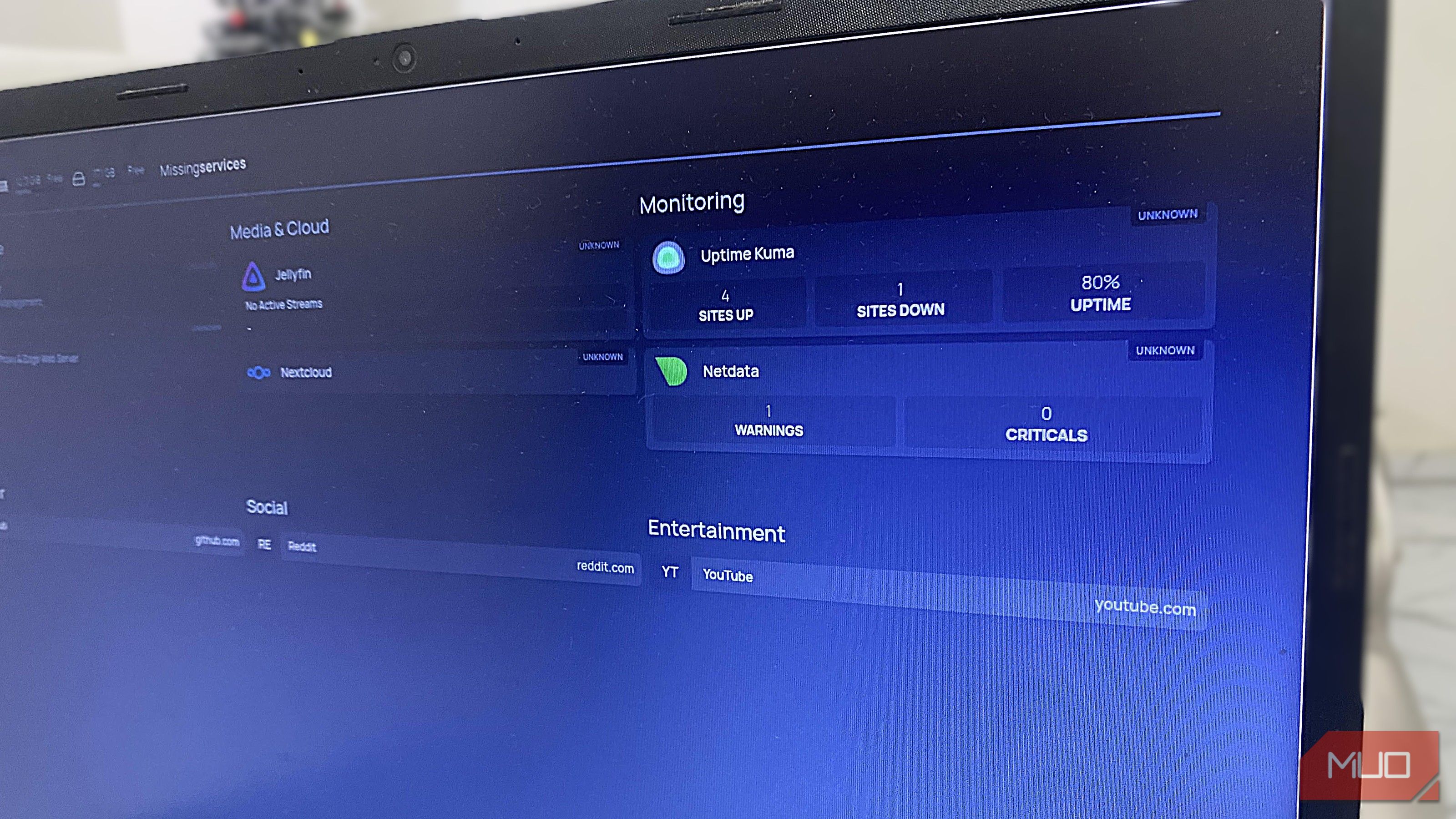 This single self-hosted dashboard replaced my entire monitoring setup