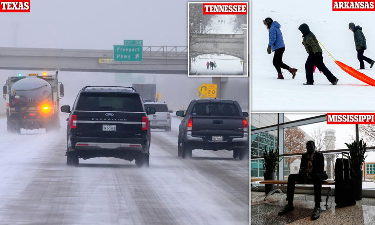 Winter storm cancels thousands of flights and causes massive outage as ...