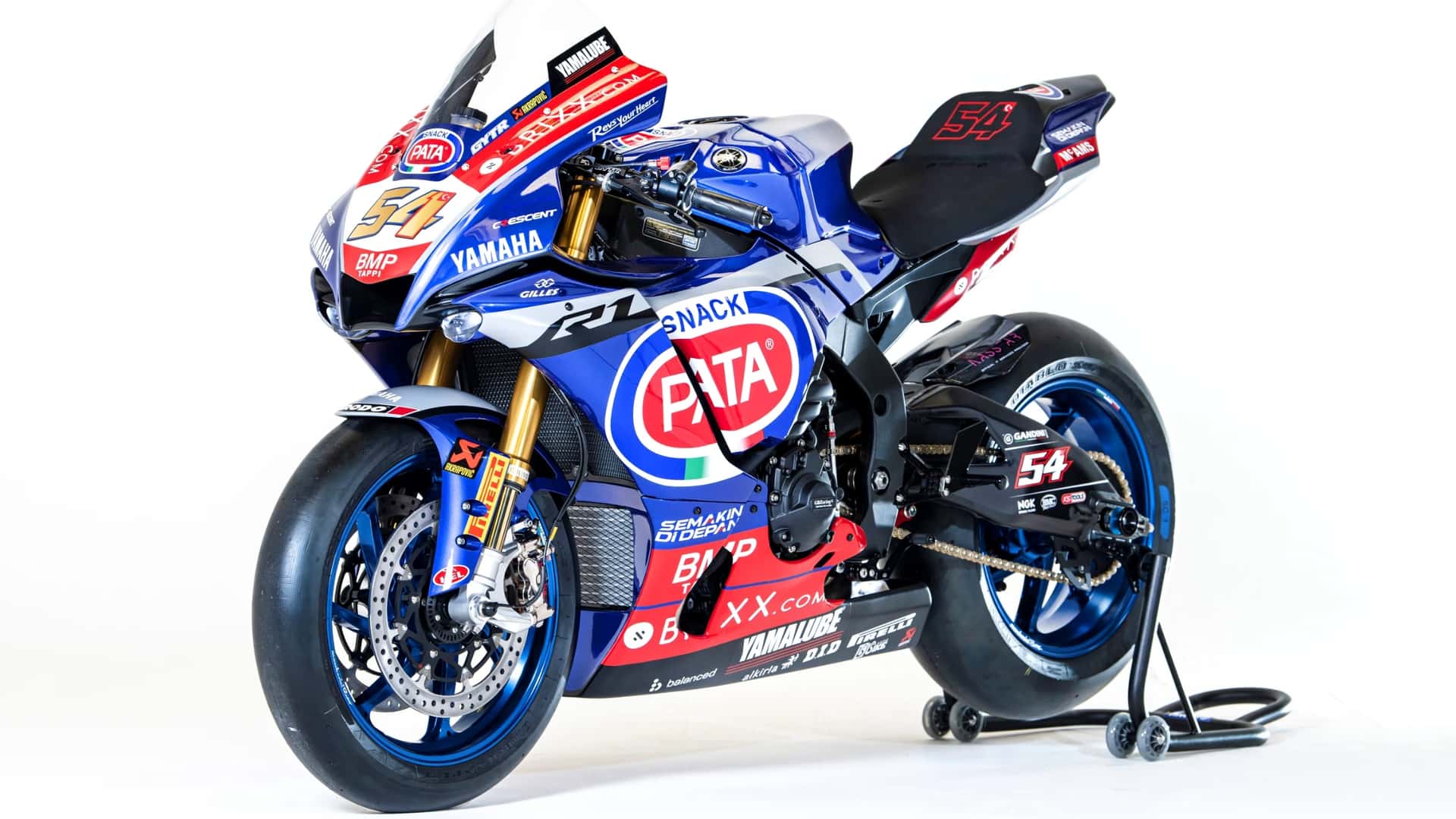 This Yamaha R1 is a replica factory WorldSBK bike, and it's looking for ...