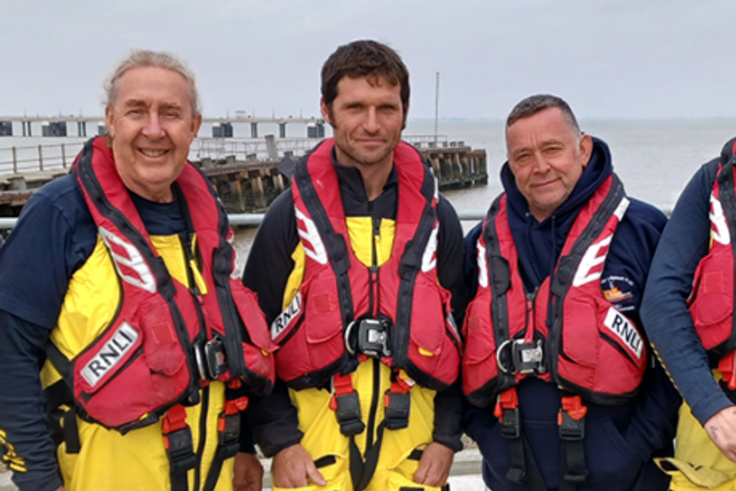 Grimsby's Guy Martin on his shift with the Humber RNLI
