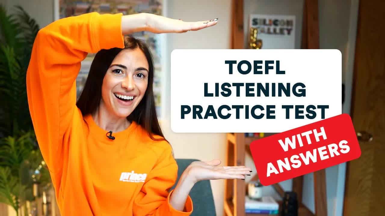Score 30 out of 30 on TOEFL listening: Practice test with answers