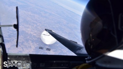 U-2 spy plane captured stunning image of Chinese surveillance balloon