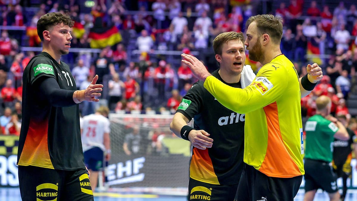 Note eins: DHB-Star wird zur "Wand" gegen Norwegen