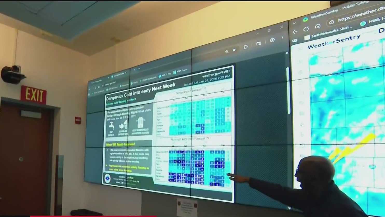 Frisco activates emergency center as icy roads strain first responders ...