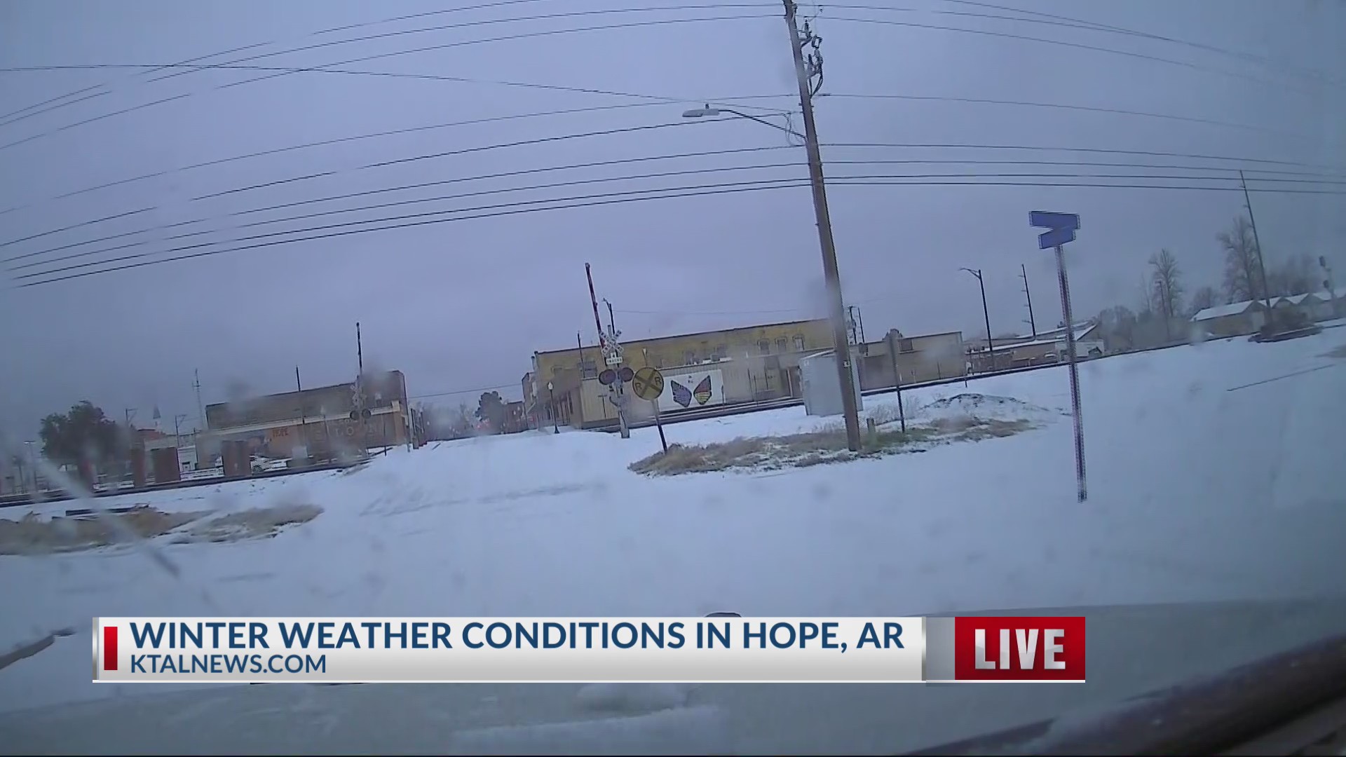 Winter weather update: Hope, Arkansas