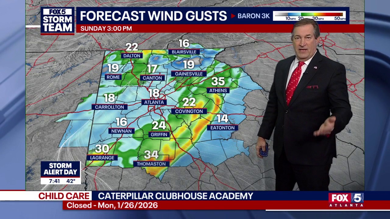Winter storm to move in on North Georgia